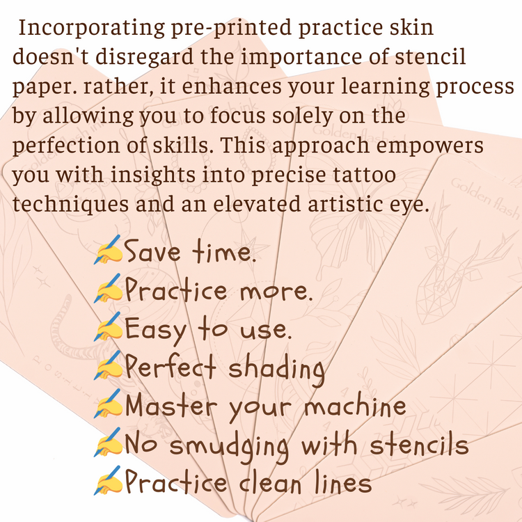 Golden Flash Ink Practice skins